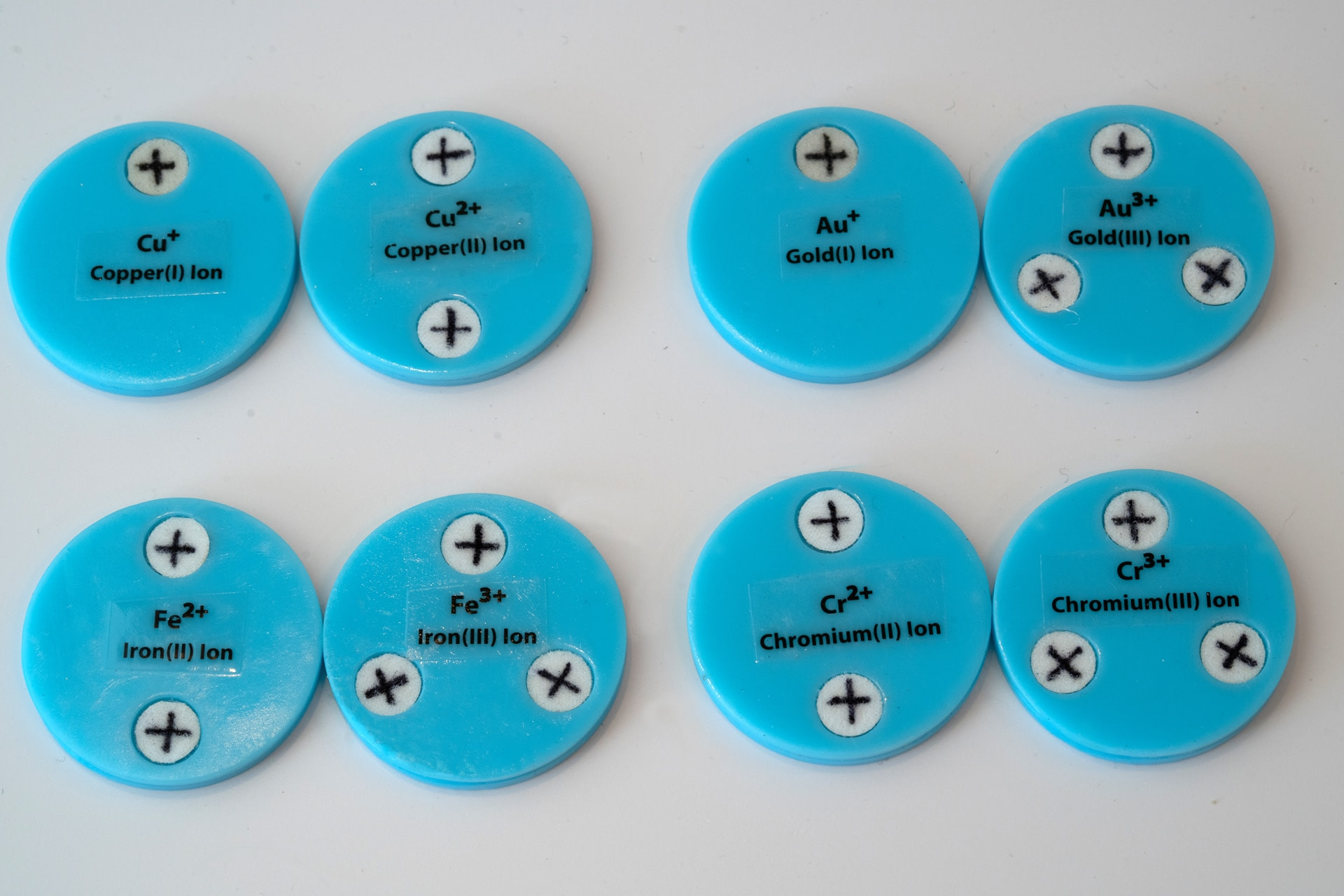 3. Ionic Bond Disc Model — Deluxe Set - Science Glen