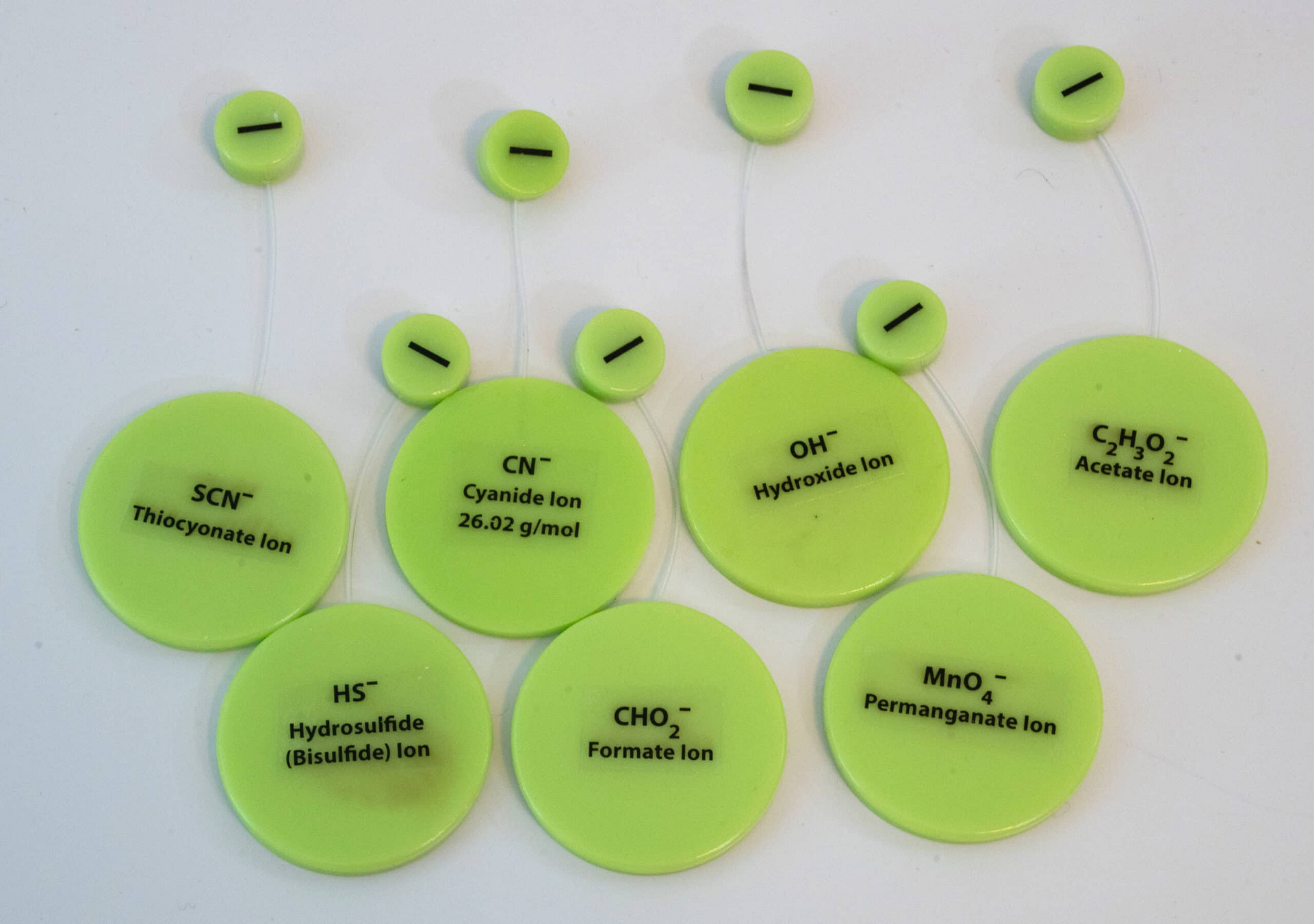 3. Ionic Bond Disc Model — Deluxe Set - Science Glen